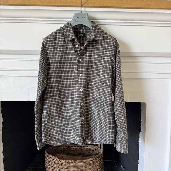 A.P.C. | Shirts | Apc Checkered Buttonup Shirt | Poshmark